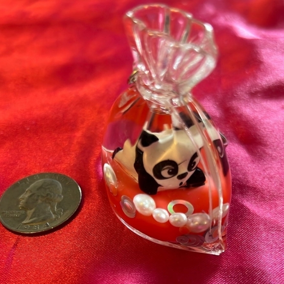 Accessories | Panda Liquid Keychain | Poshmark